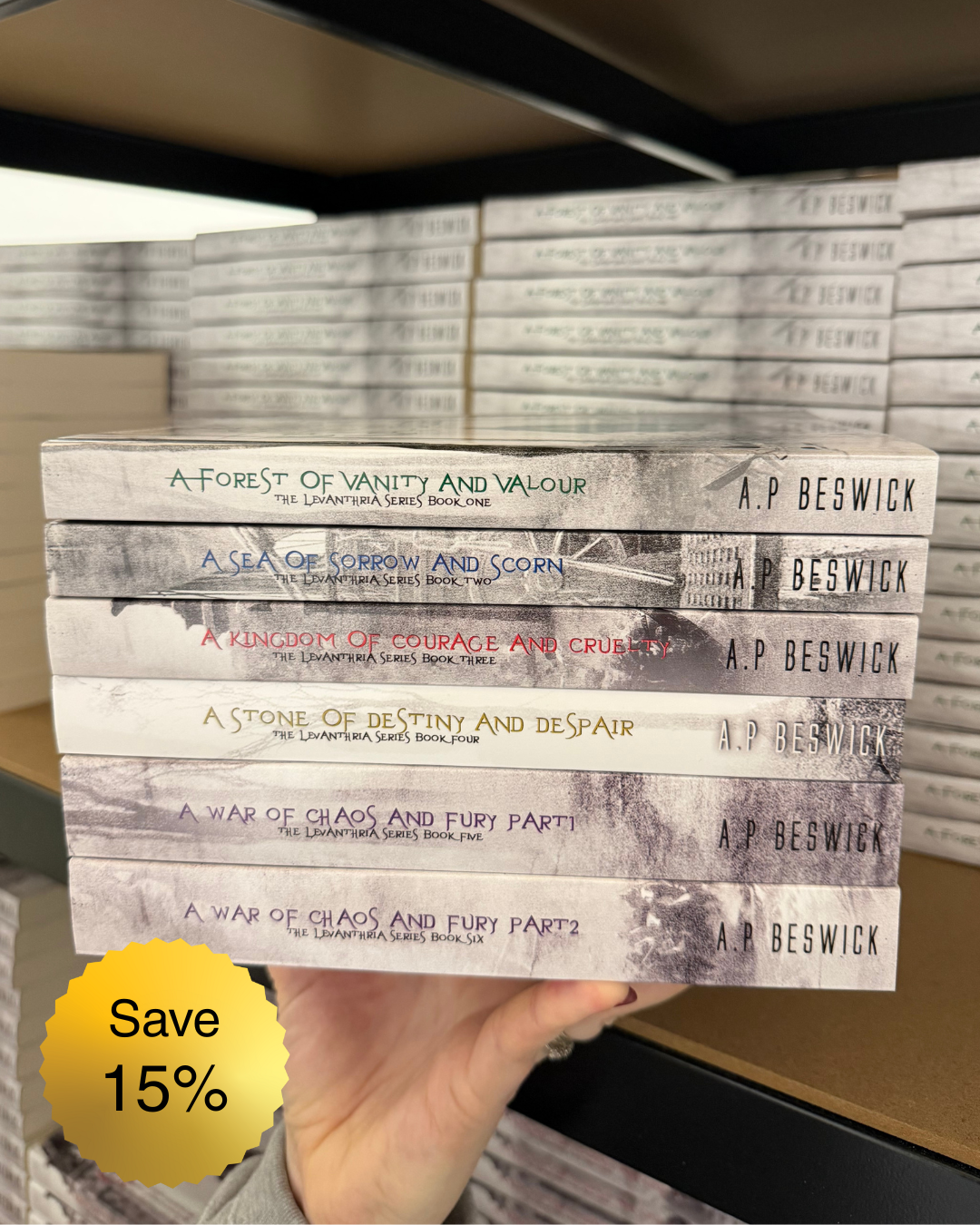 The Levanthria Series Bundle (Books 1-6) — Signed Dark Fantasy – A.P ...