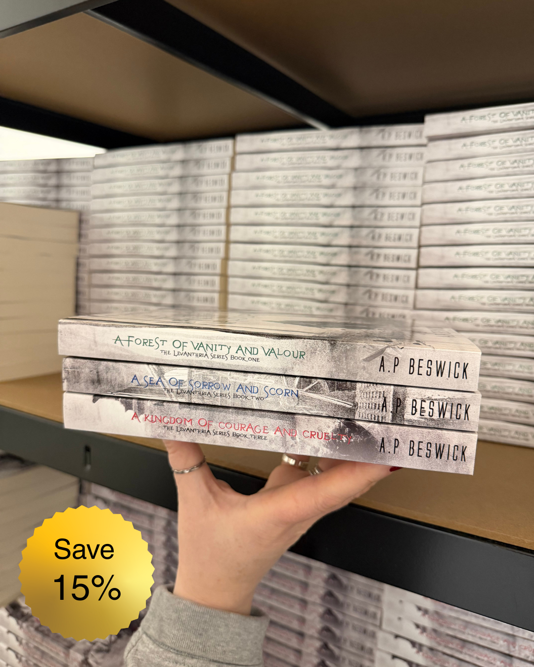 Levanthria Series Books 1-3 Paperback Bundle – A.P Beswick Publications