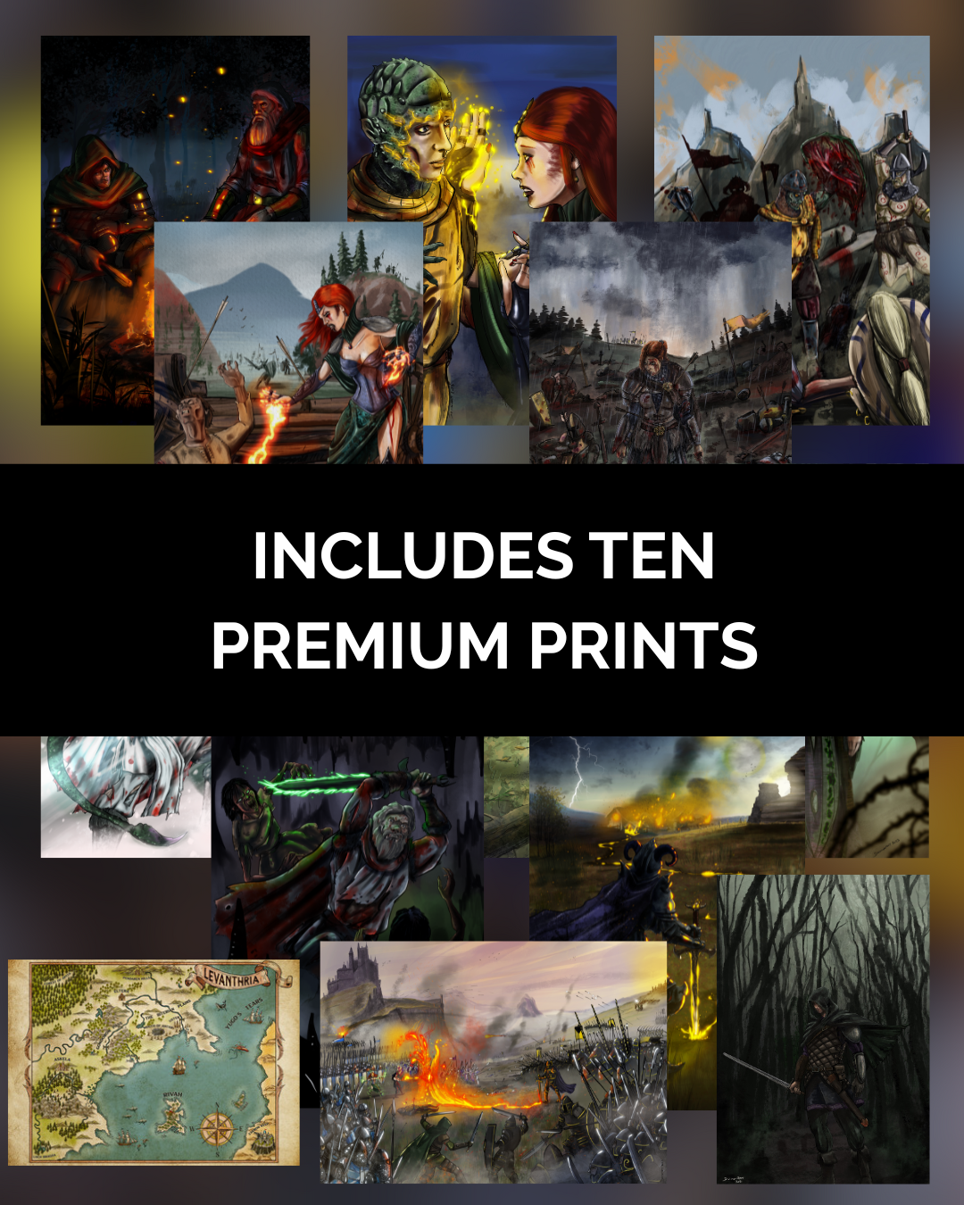 Levanthria Art Print Pack – A.P Beswick Publications
