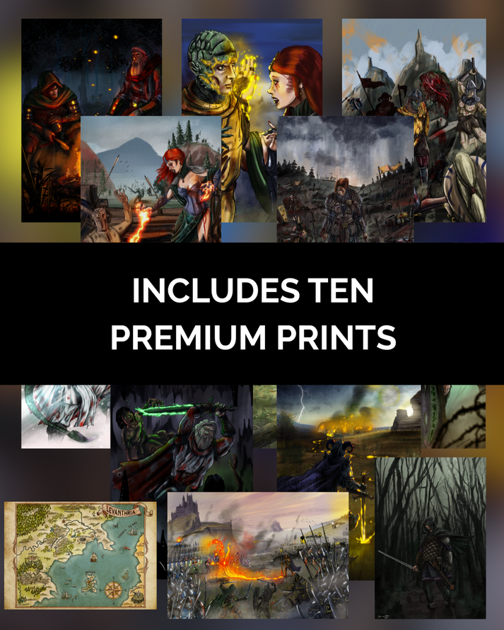 Levanthria Art Print Pack – A.P Beswick Publications